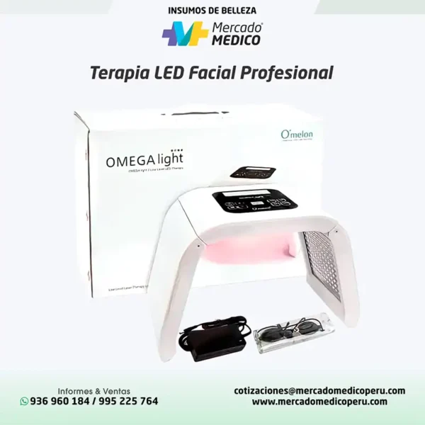 Terapia LED Facial Profesional – Equipos Médicos en Perú con ...