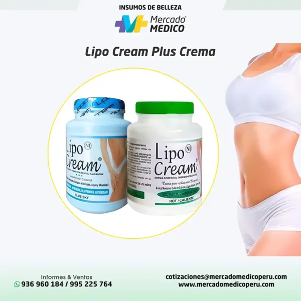 Lipo Cream Plus Crema – Equipos Médicos en Perú con Certificación ...