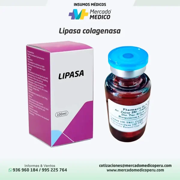 Lipasa colagenasa – Equipos Médicos en Perú con Certificación | Mercado ...